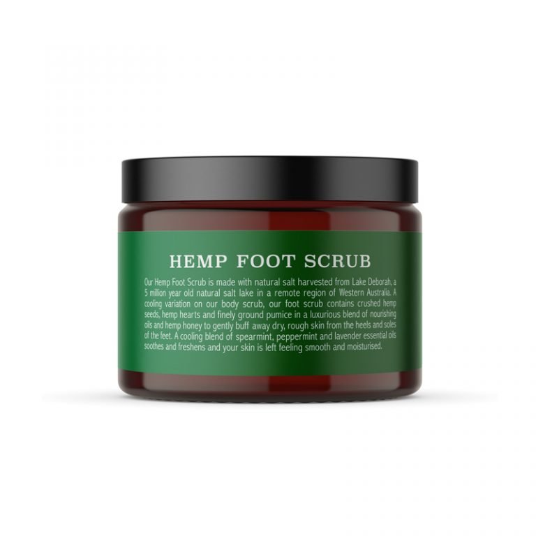 Hemp Foot Scrub – Karmaceuticals